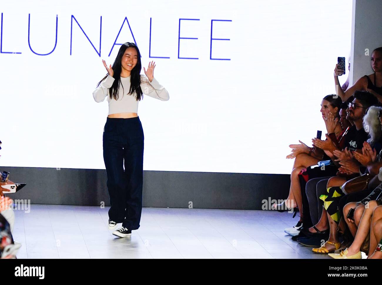 09/11/2022, New York City, New York Luna Lee on the runway Lunalee ...