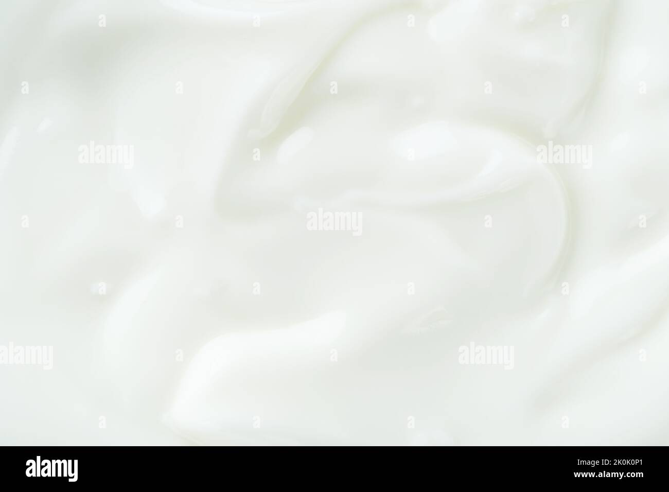 Yogurt. Close up yogurt texture. Backgrounds. Abstract. Concept for ...