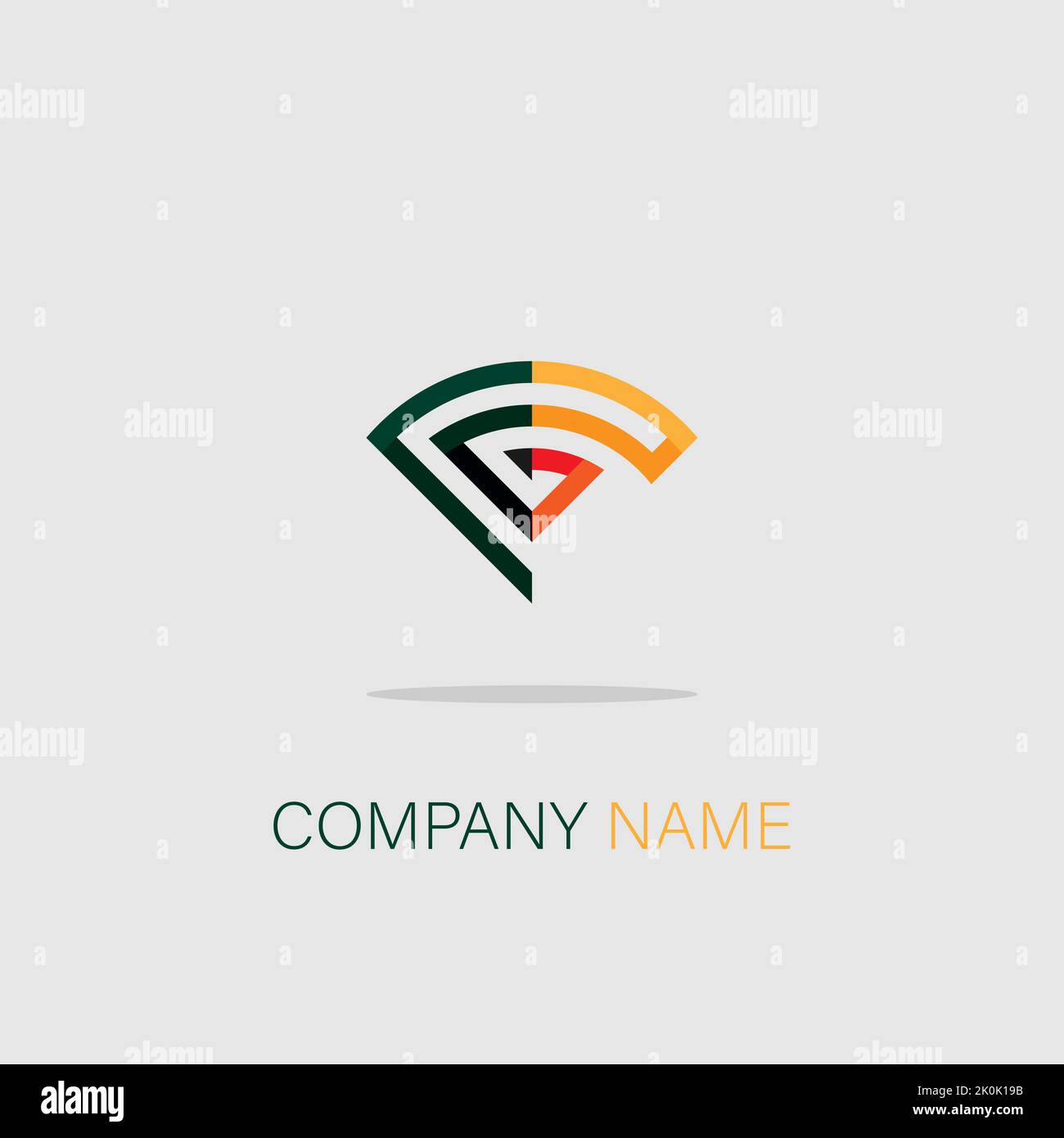 A creative logo for a company with its name Stock Vector Image & Art ...