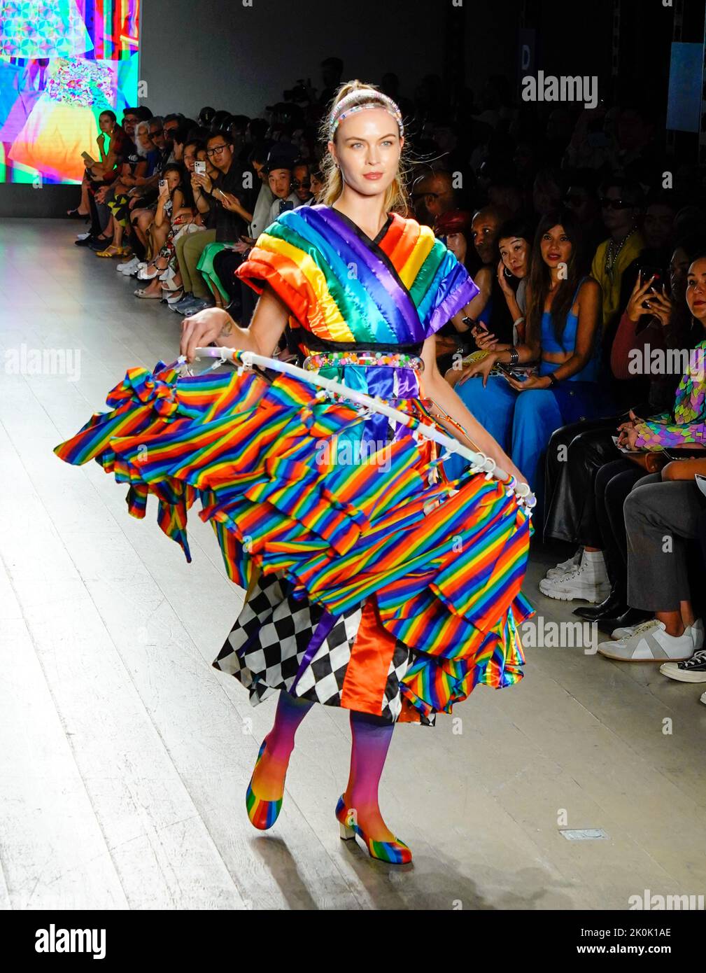09/11/2022, New York City, New York Model on the runway during the DR ...