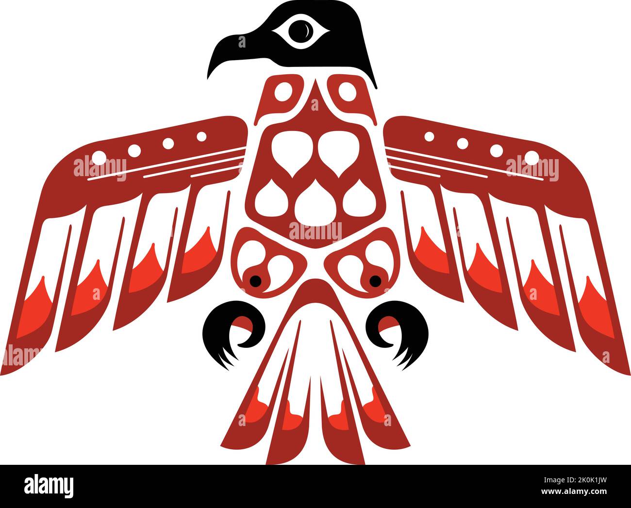 Bird native indian sign Stock Vector Image & Art - Alamy