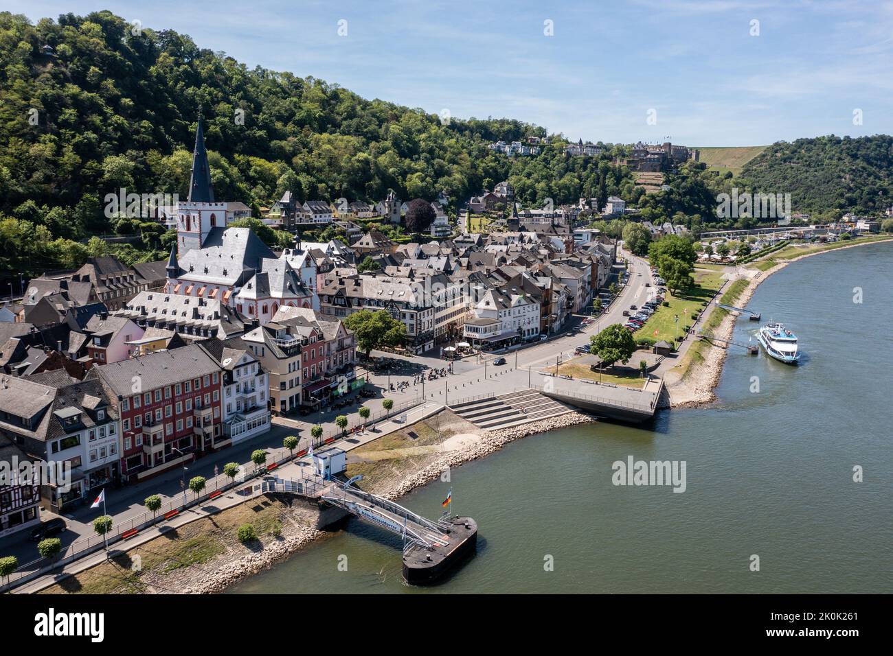 St Goar, Rhine Valley, Germany Stock Photo - Alamy
