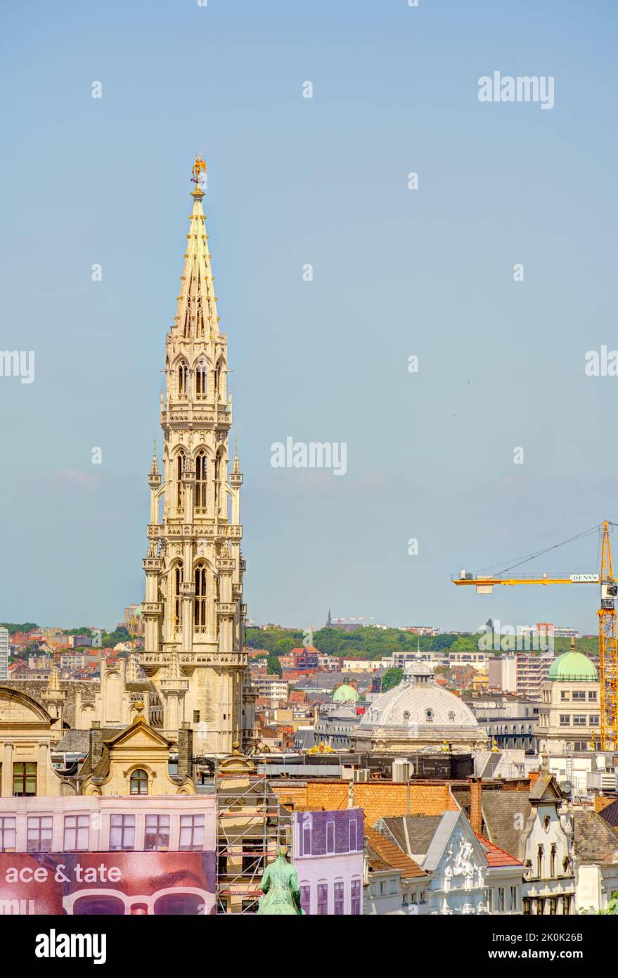 Brussels landmarks, Belgium Stock Photo - Alamy