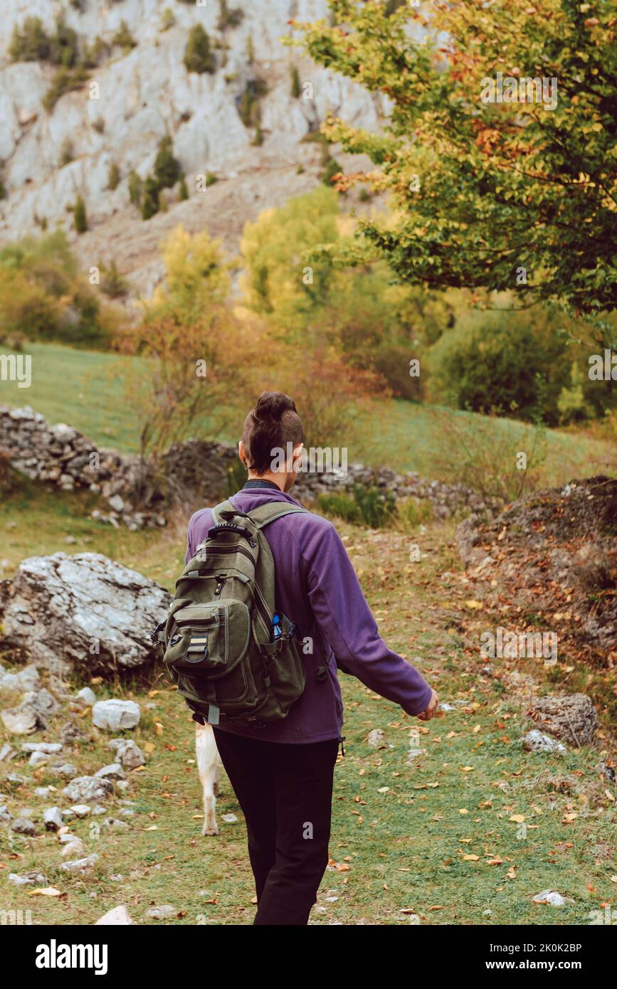 Mohawk Back View Female