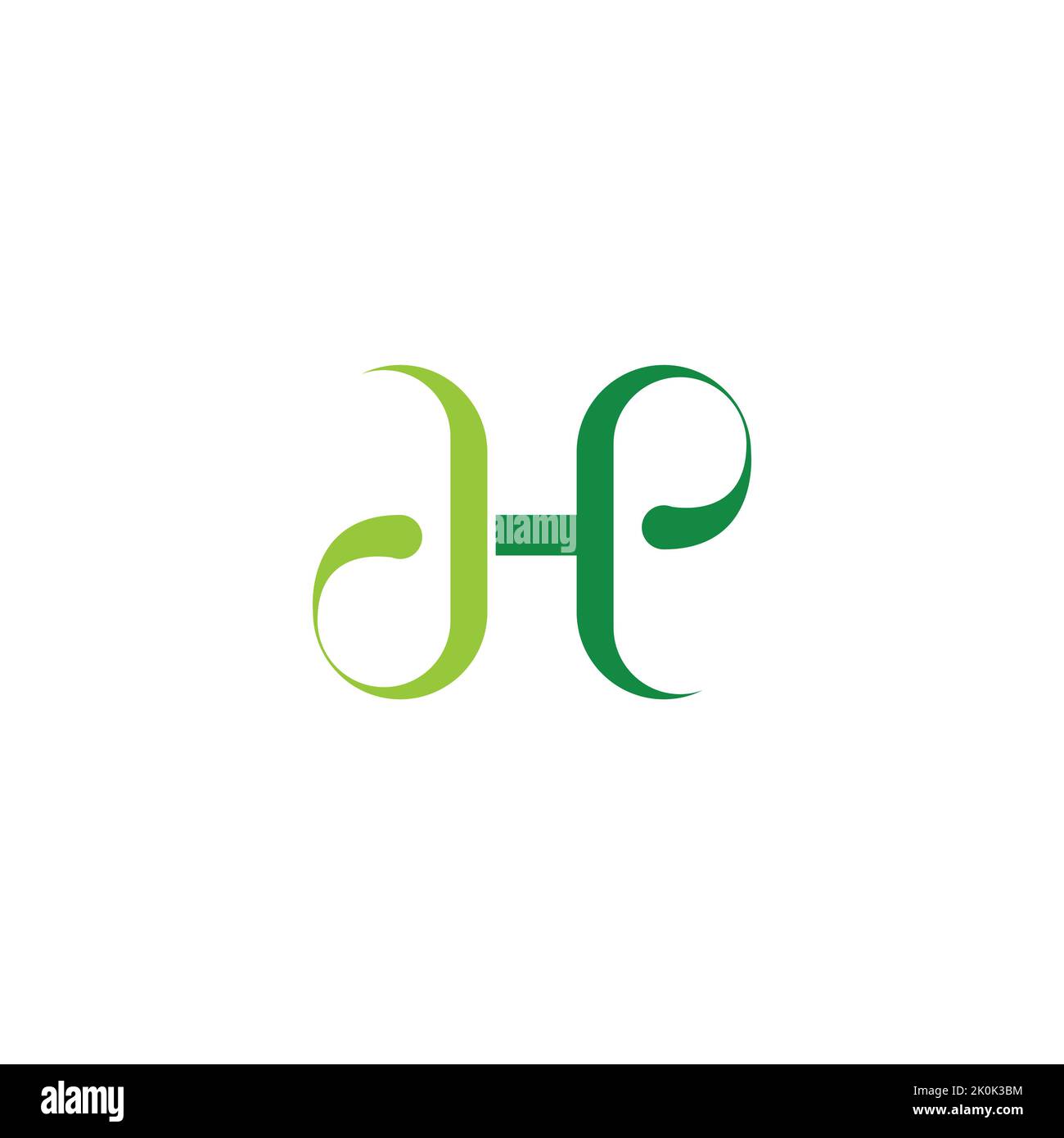 HJ, JH, H AND J Abstract initial monogram letter alphabet logo design ...
