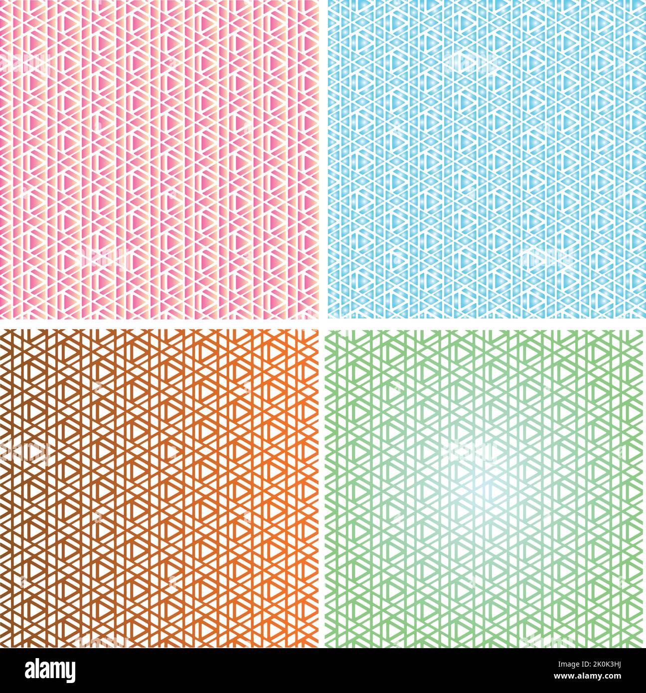Triangle Seamless Repeat Pattern for tile texture Stock Vector Image ...