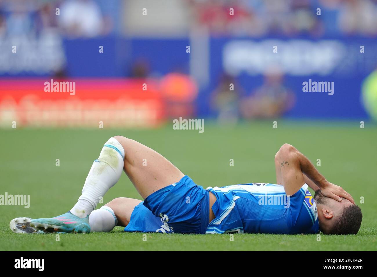 Edu Exposito of RCD Espanyol during the La Liga match between RCD ...