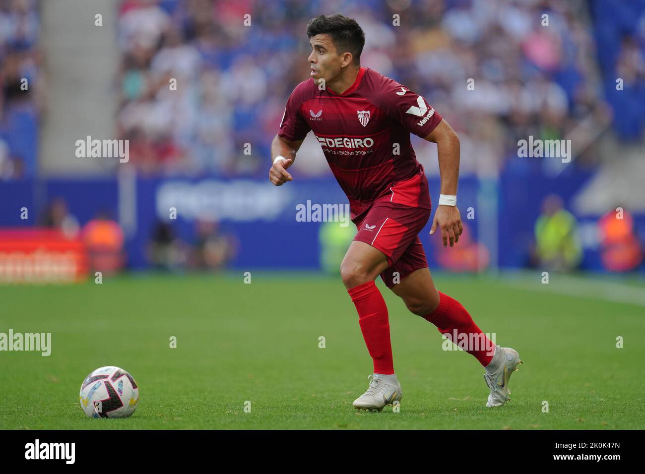 Marcos Javier Acuna of Sevilla FC during the La Liga match between RCD ...