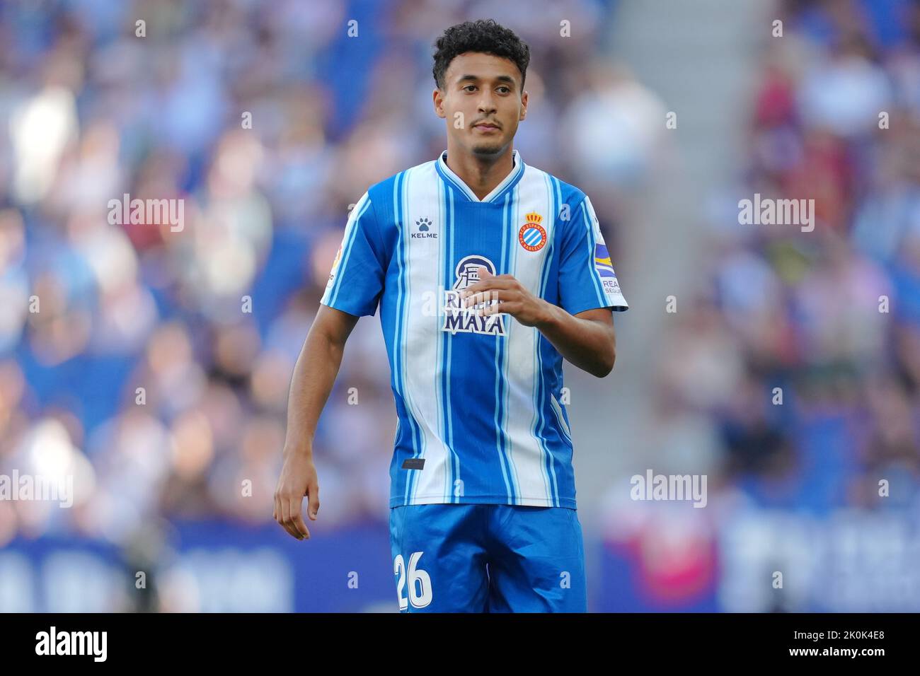 Omar El Hilali of RCD Espanyol during the La Liga match between RCD ...