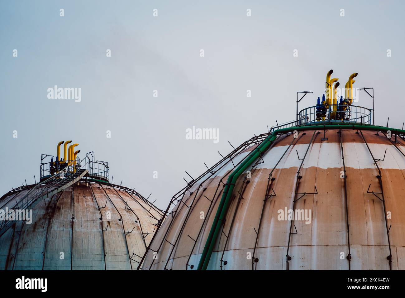 Multiple round container hi-res stock photography and images - Alamy