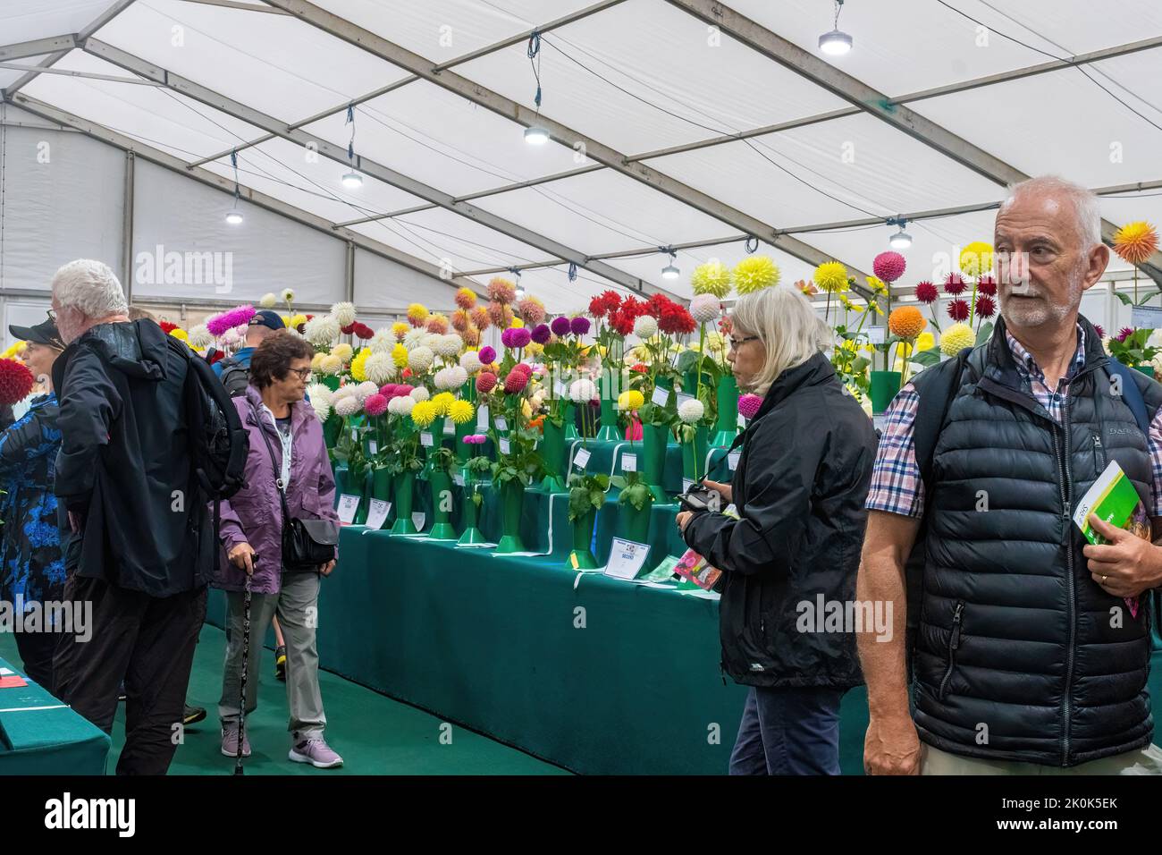 RHS Garden Wisley Flower Show September 2022, an annual horticultural ...