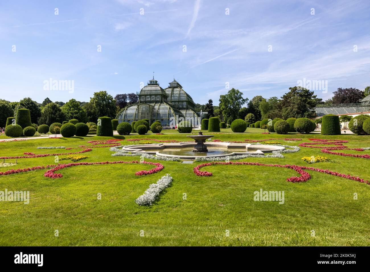 The Garden of the Plants on a sunny day in Paris, France Stock Photo ...