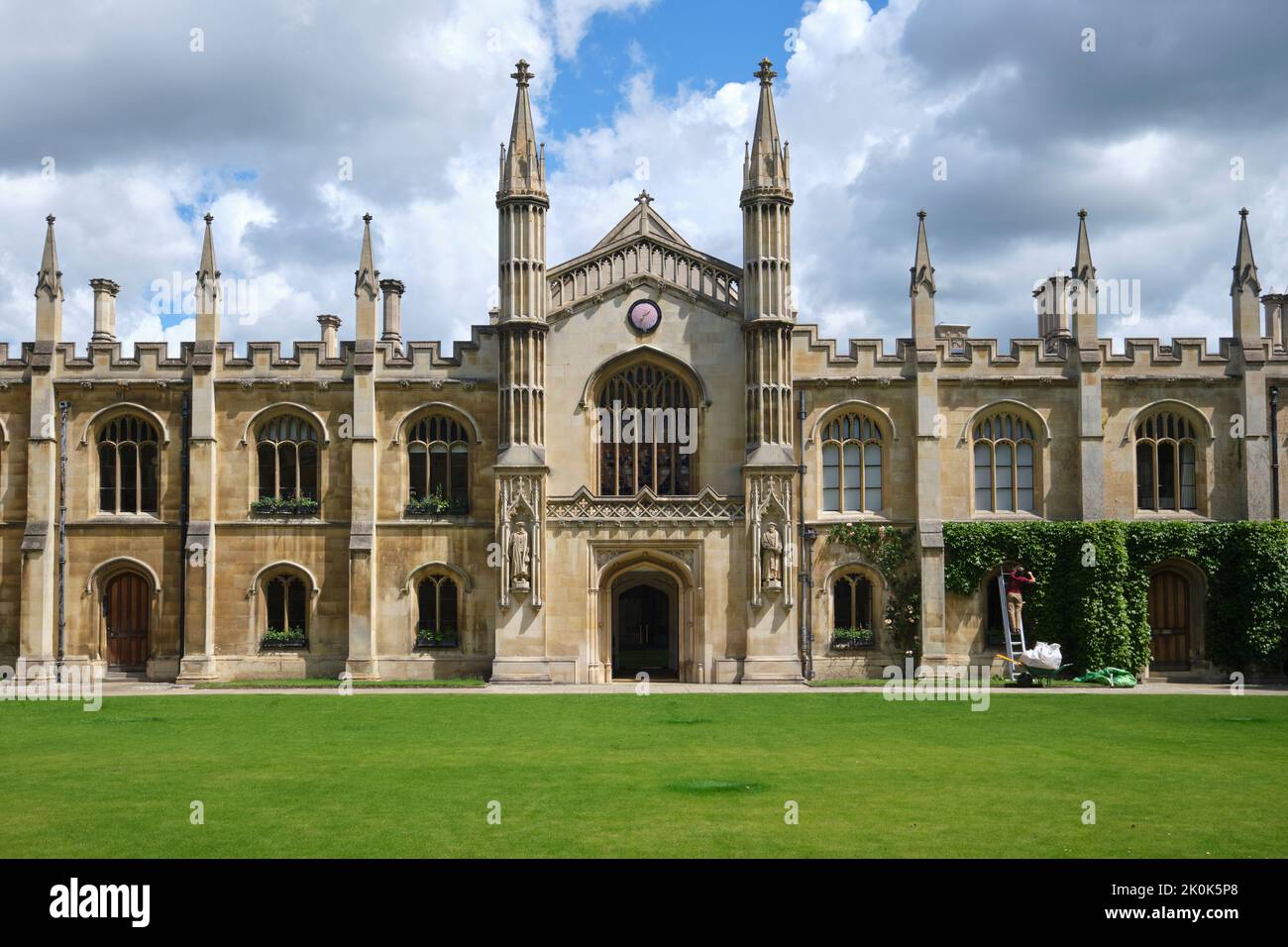Corpus cambridge old quad hi-res stock photography and images - Alamy