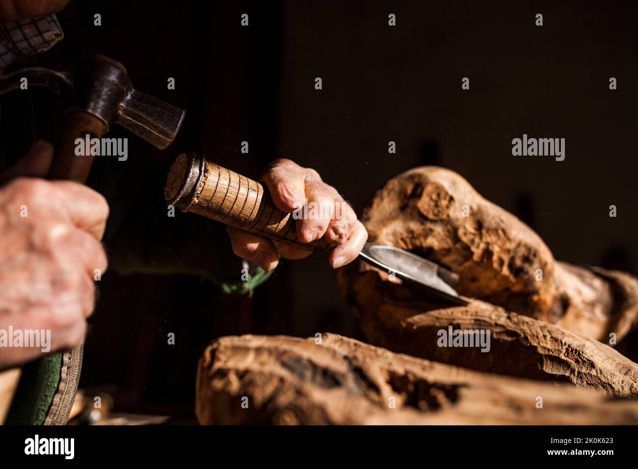 Hands anonymous woodworker using hi-res stock photography and images ...