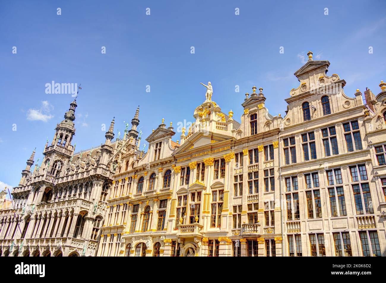 Brussels landmarks, Belgium Stock Photo - Alamy