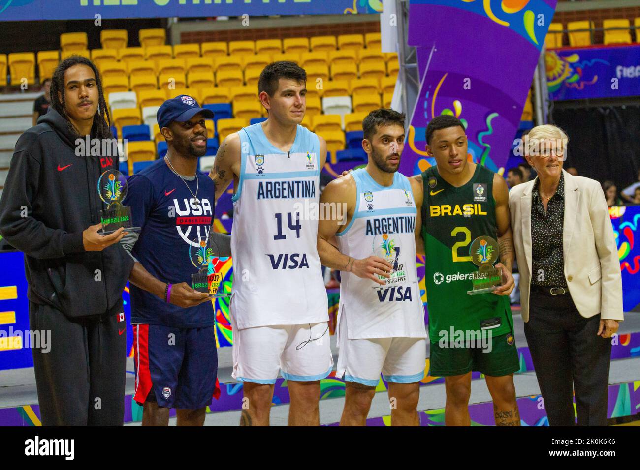 Recife, Brazil. 11th Sep, 2022. The five best players of the Copa ...