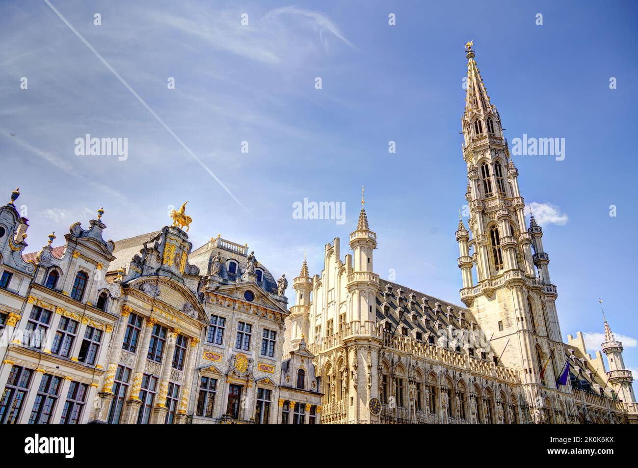 Brussels landmarks, Belgium Stock Photo - Alamy