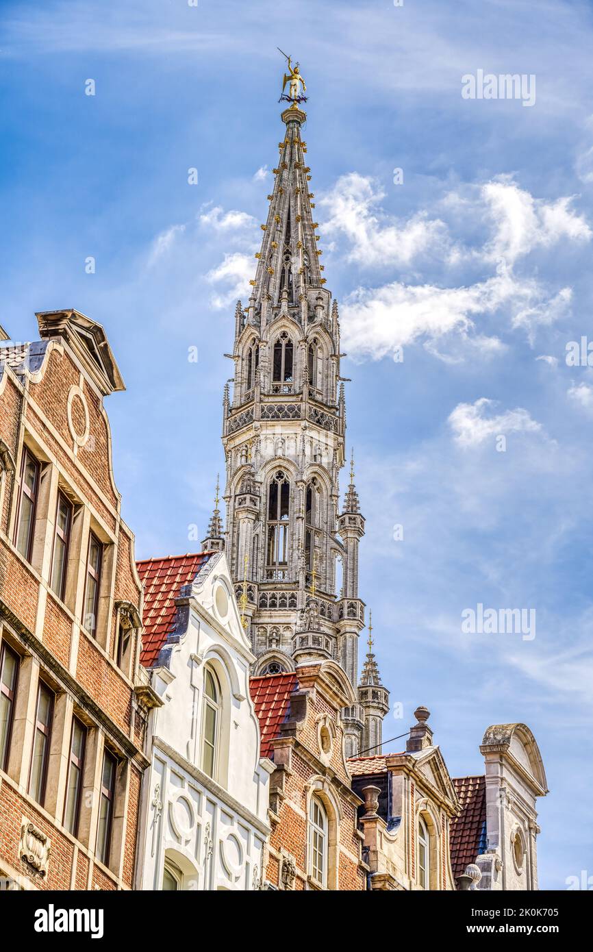 Brussels landmarks, Belgium Stock Photo - Alamy