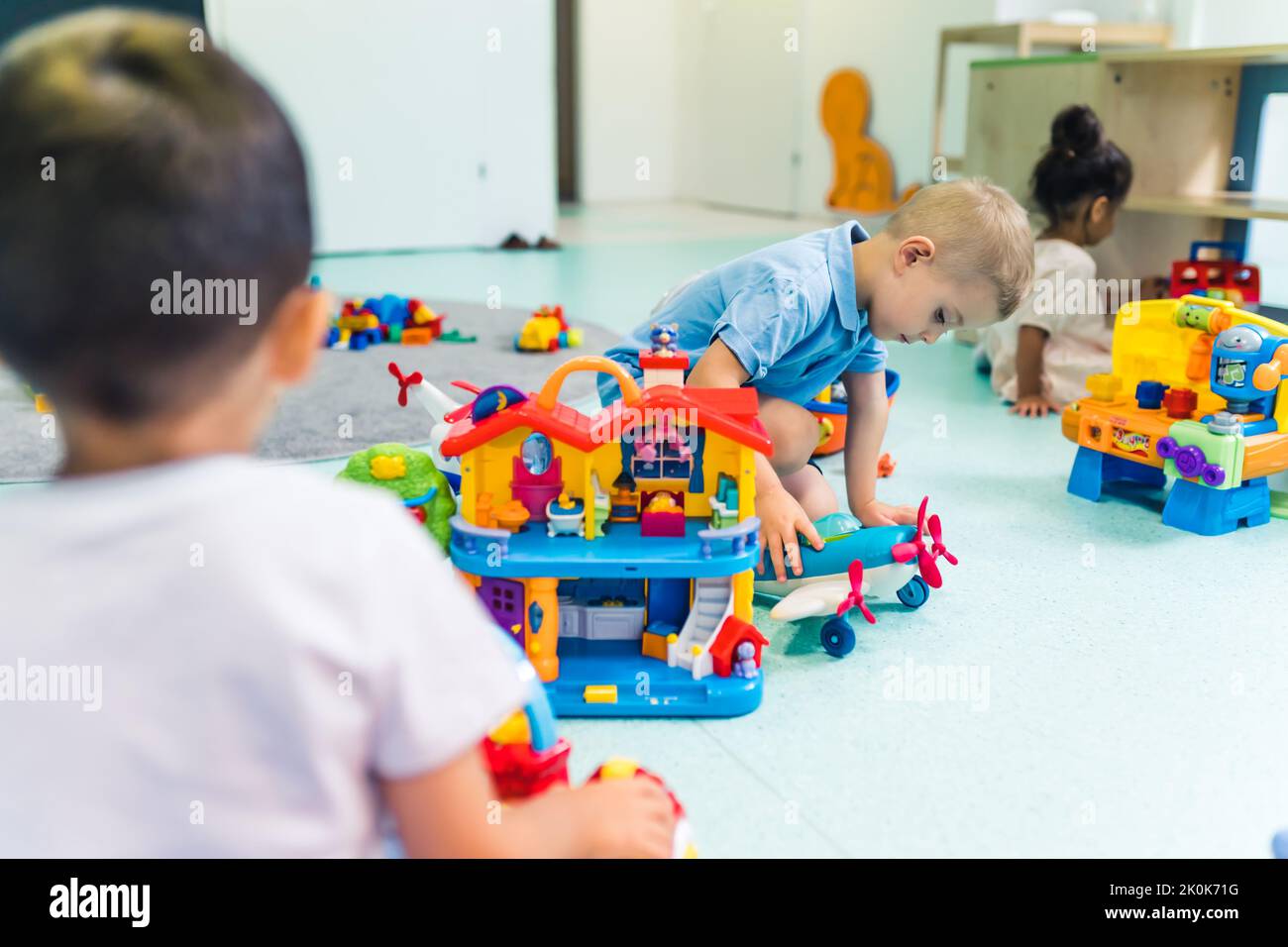 Imagination and Creativity development. Cognitive Growth. Toddlers boys ...