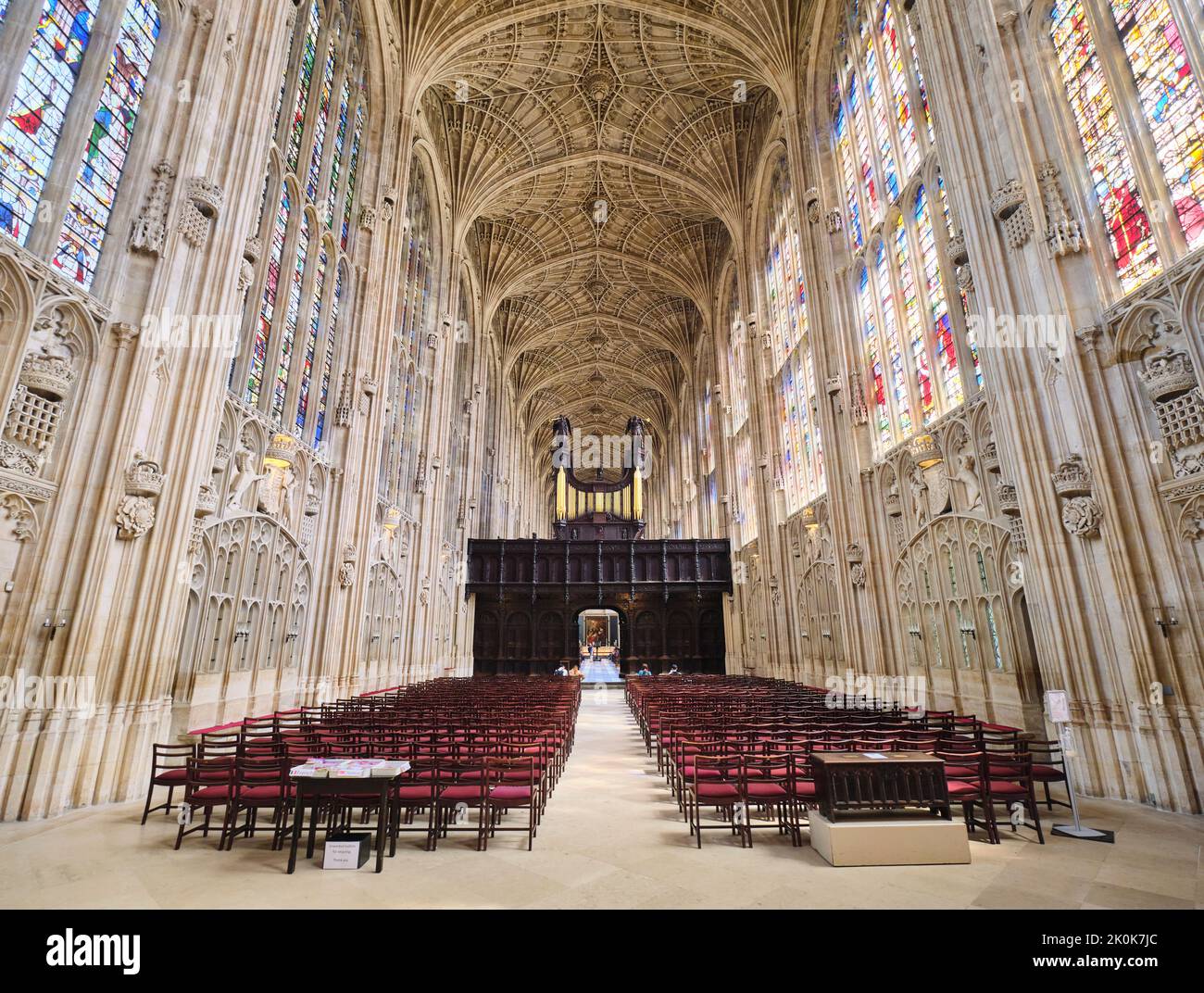The soaring, intricate, woven double barrel vault stone carved basket ...