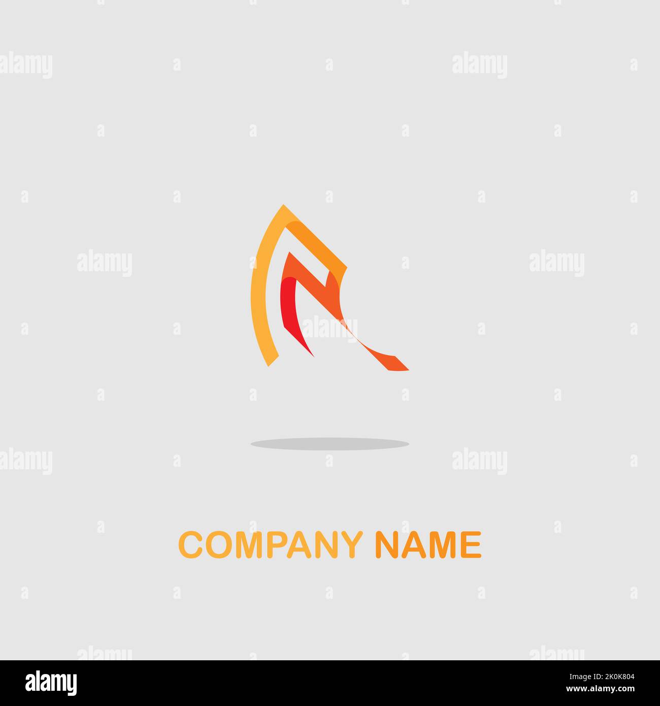 A creative logo for a company with its name Stock Vector Image & Art ...