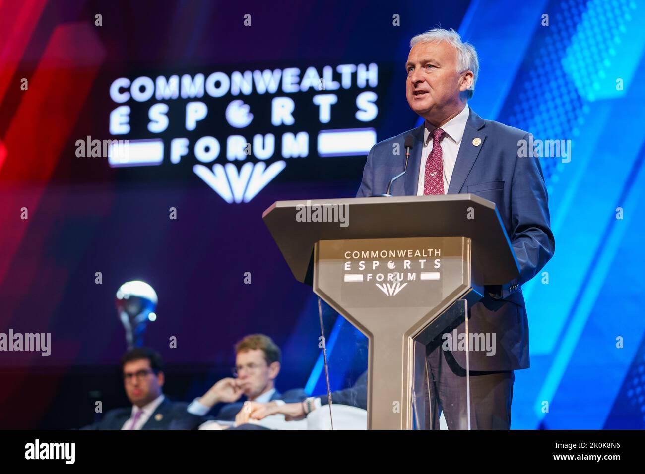 Councillor Ian Ward, Birmingham City Council gives a speech at The ...
