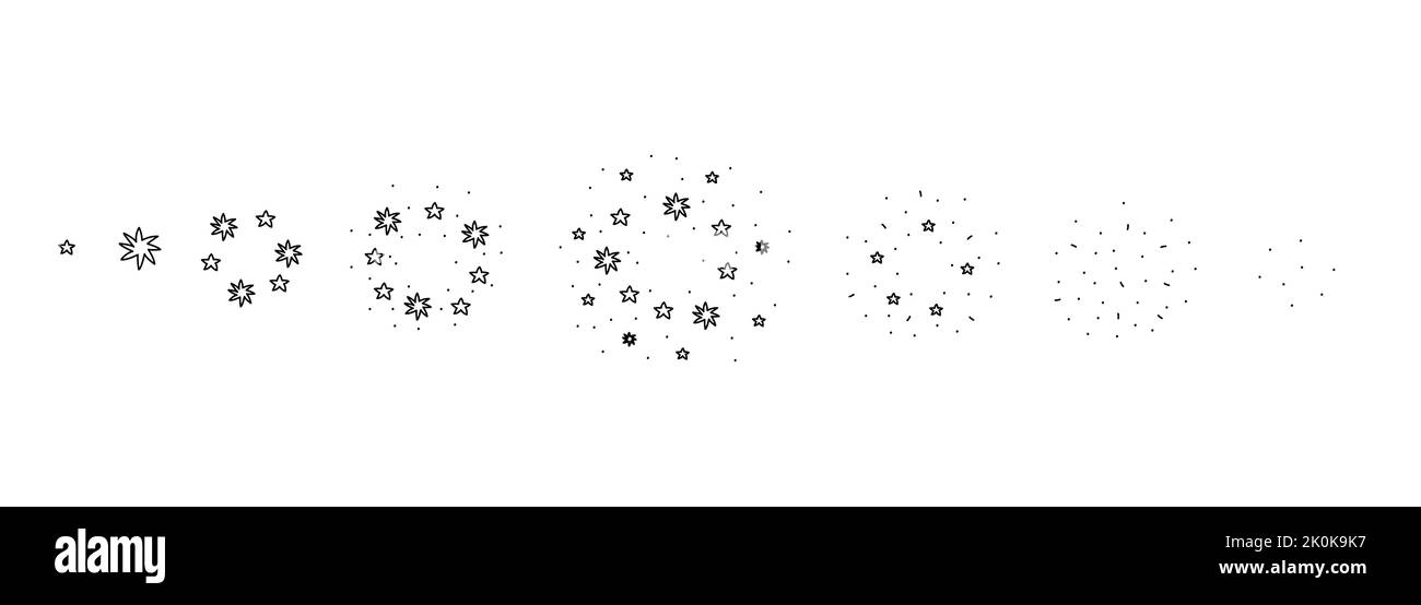 Sprites night sky Black and White Stock Photos & Images - Alamy