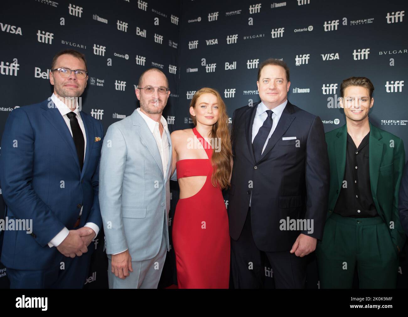 Toronto, Canada. 11th Sep, 2022. (L-R) Playwright Samuel Hunter ...