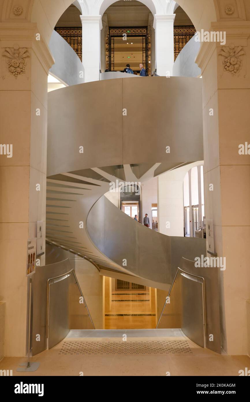 THE BNF RICHELIEU REOPENS AFTER YEARS OF RENOVATIONS Stock Photo - Alamy