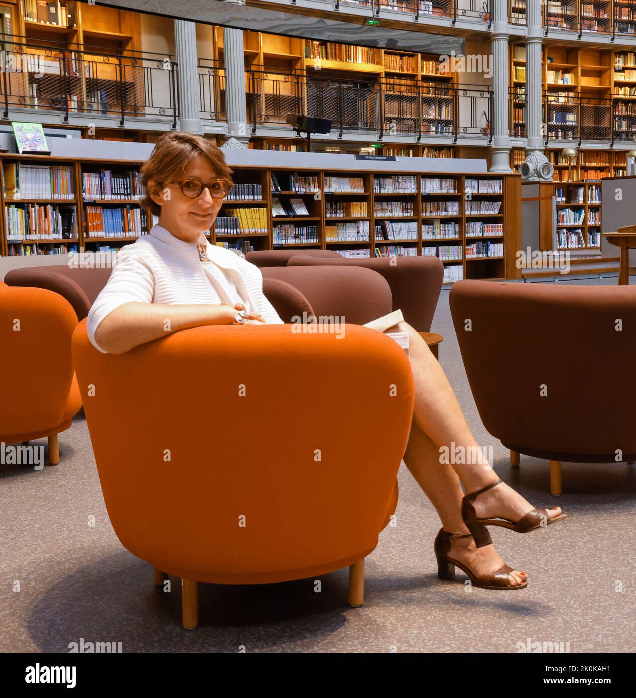 THE BNF RICHELIEU REOPENS AFTER YEARS OF RENOVATIONS Stock Photo - Alamy