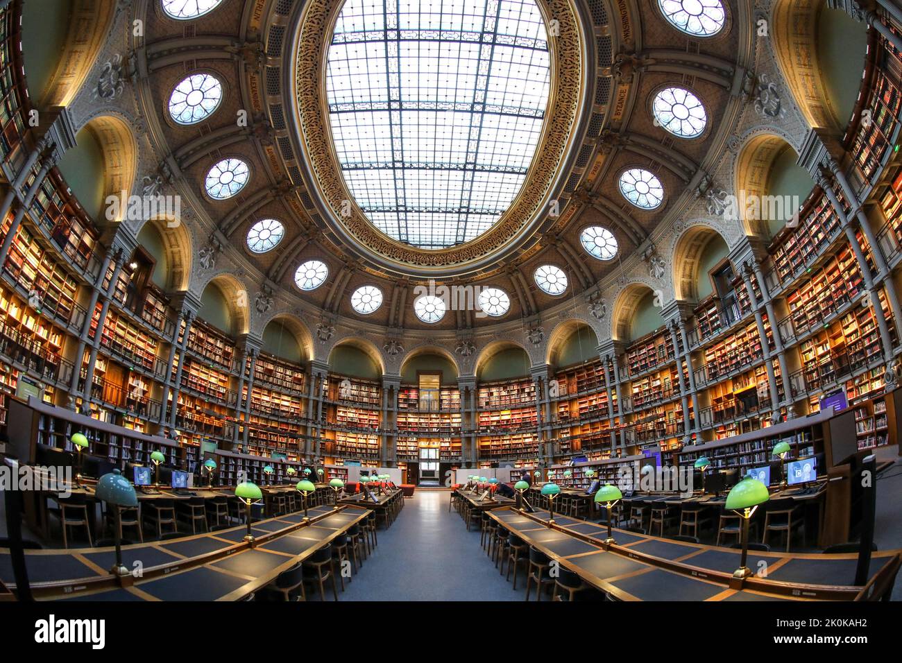 THE BNF RICHELIEU REOPENS AFTER YEARS OF RENOVATIONS Stock Photo - Alamy