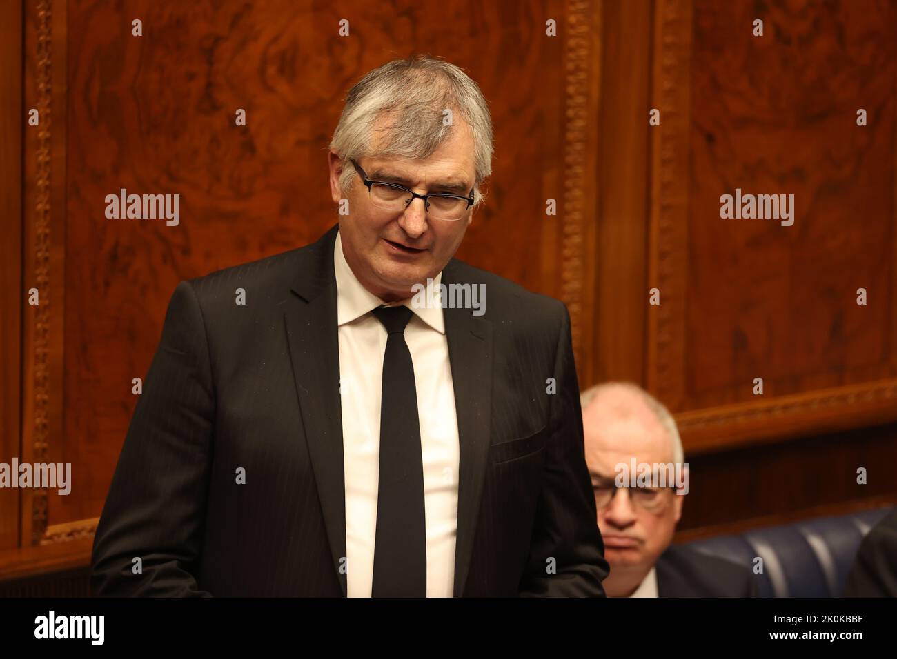 Tom Elliott giving a tribute in the Northern Ireland Assembly Chamber ...