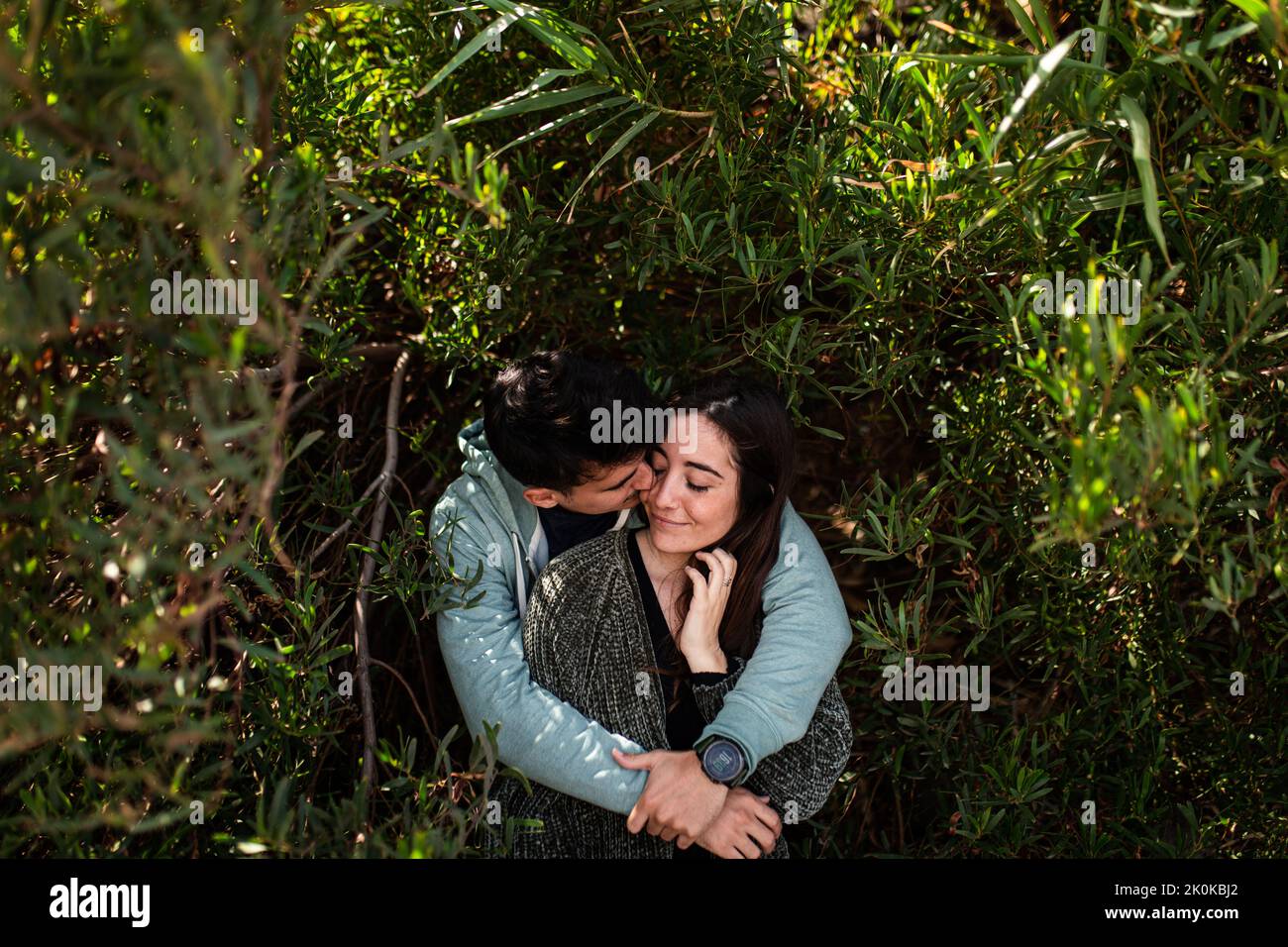 Biting cheek hi-res stock photography and images - Alamy