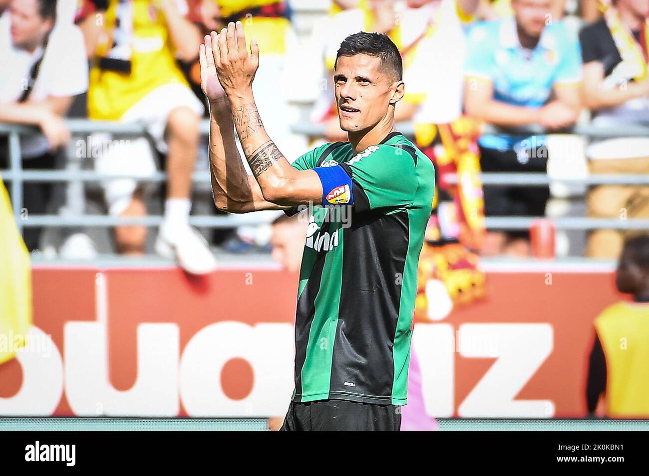 Florian SOTOCA of Lens during the French championship Ligue 1 football ...