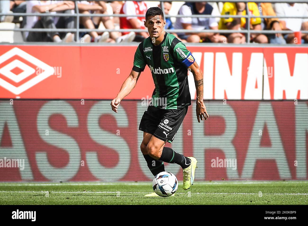 Florian SOTOCA of Lens during the French championship Ligue 1 football ...