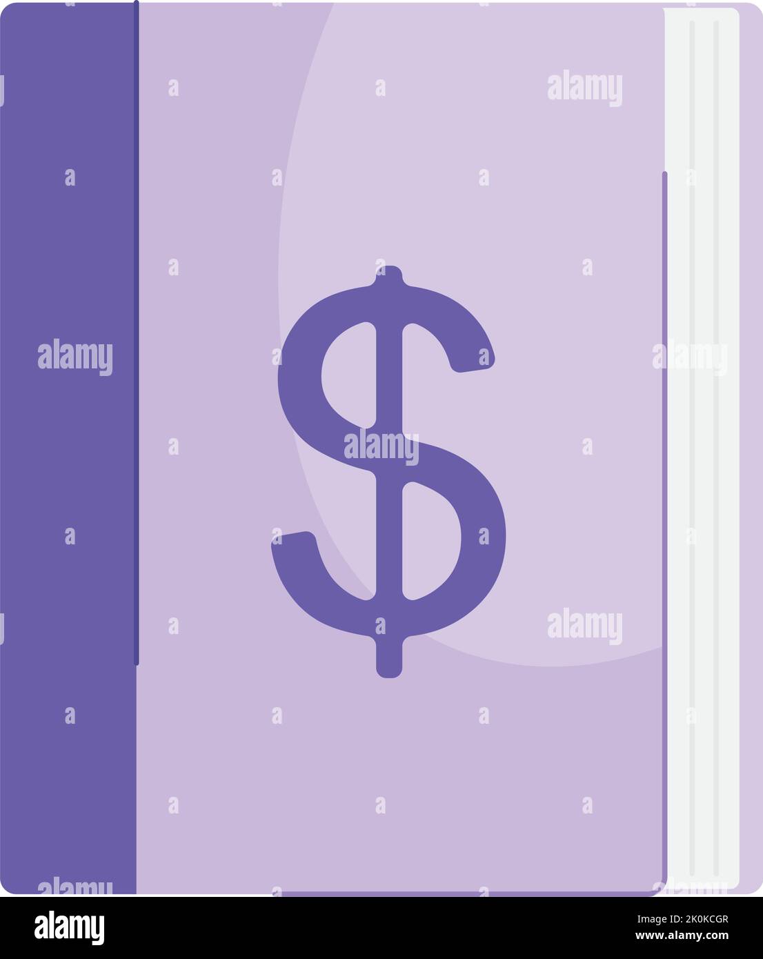 Book money financial item Stock Vector Images - Alamy