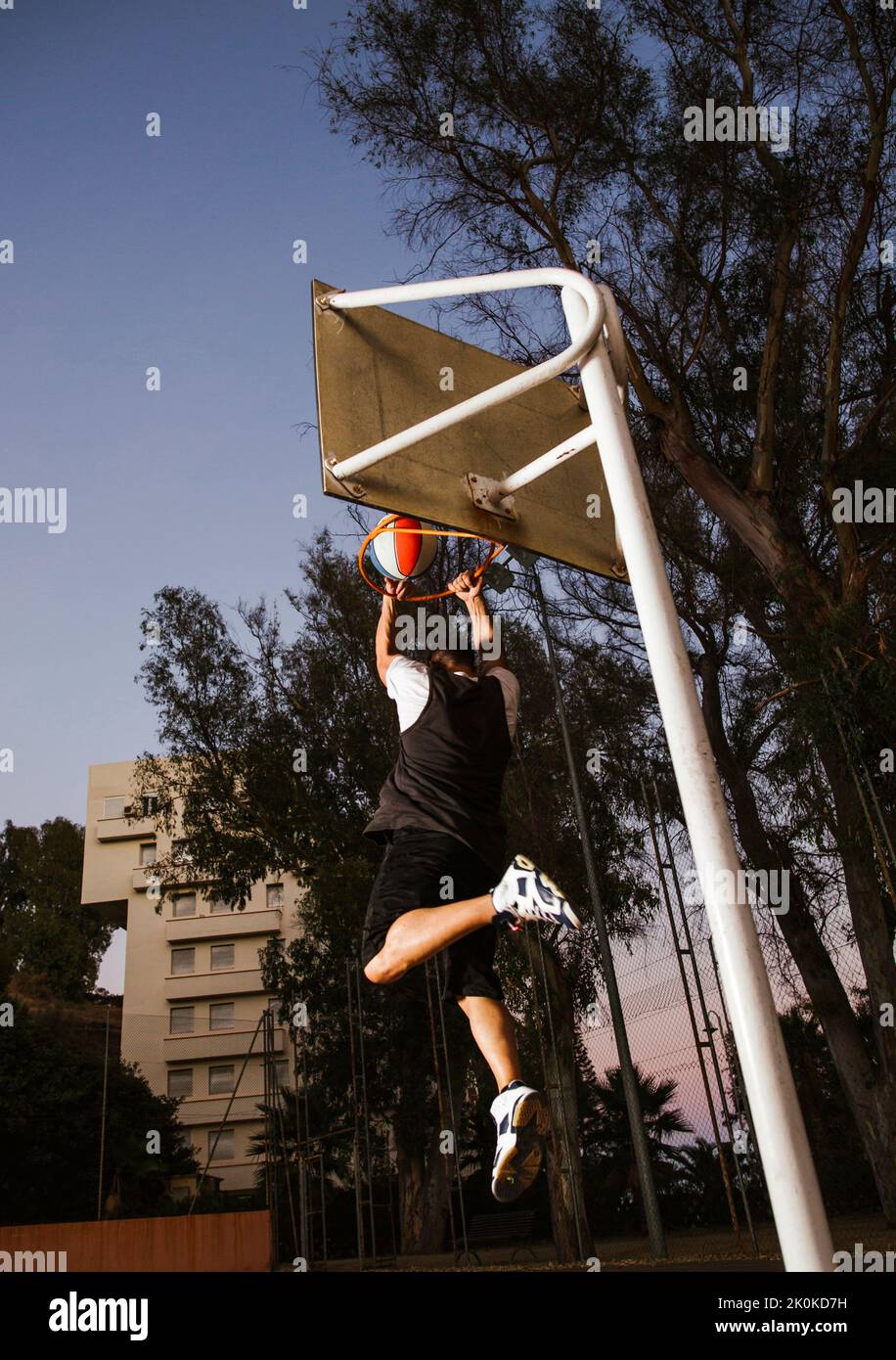 Basket field training night hi-res stock photography and images - Alamy