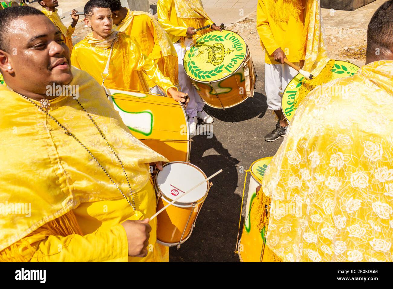 Goiânia, Goias, Brazil – September 11, 2022: Some revelers dressed in ...