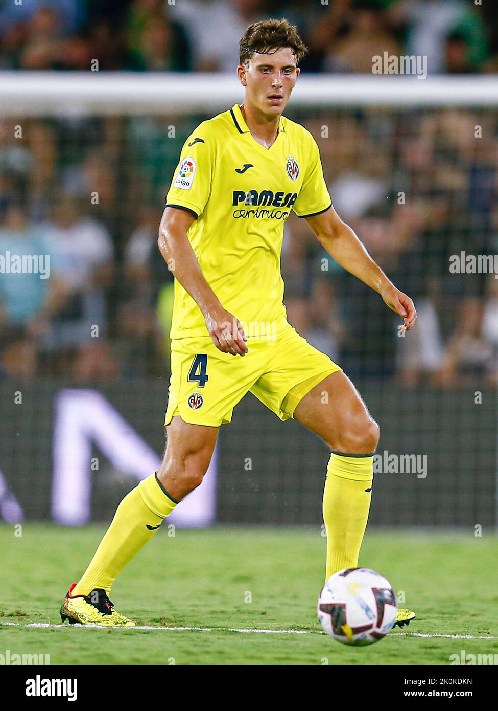 Pau Torres of Villarreal during the La Liga match between Real Betis ...