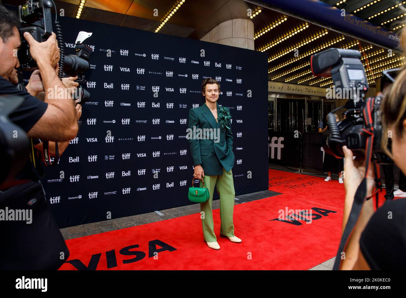 Toronto, Canada. 11th Sep, 2022. Harry Styles is photographed on the ...