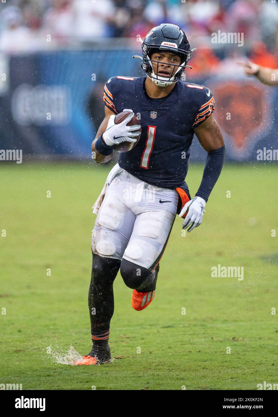Chicago, Illinois, USA. 11th Sep, 2022. - Chicago Bears Quarterback #1 ...