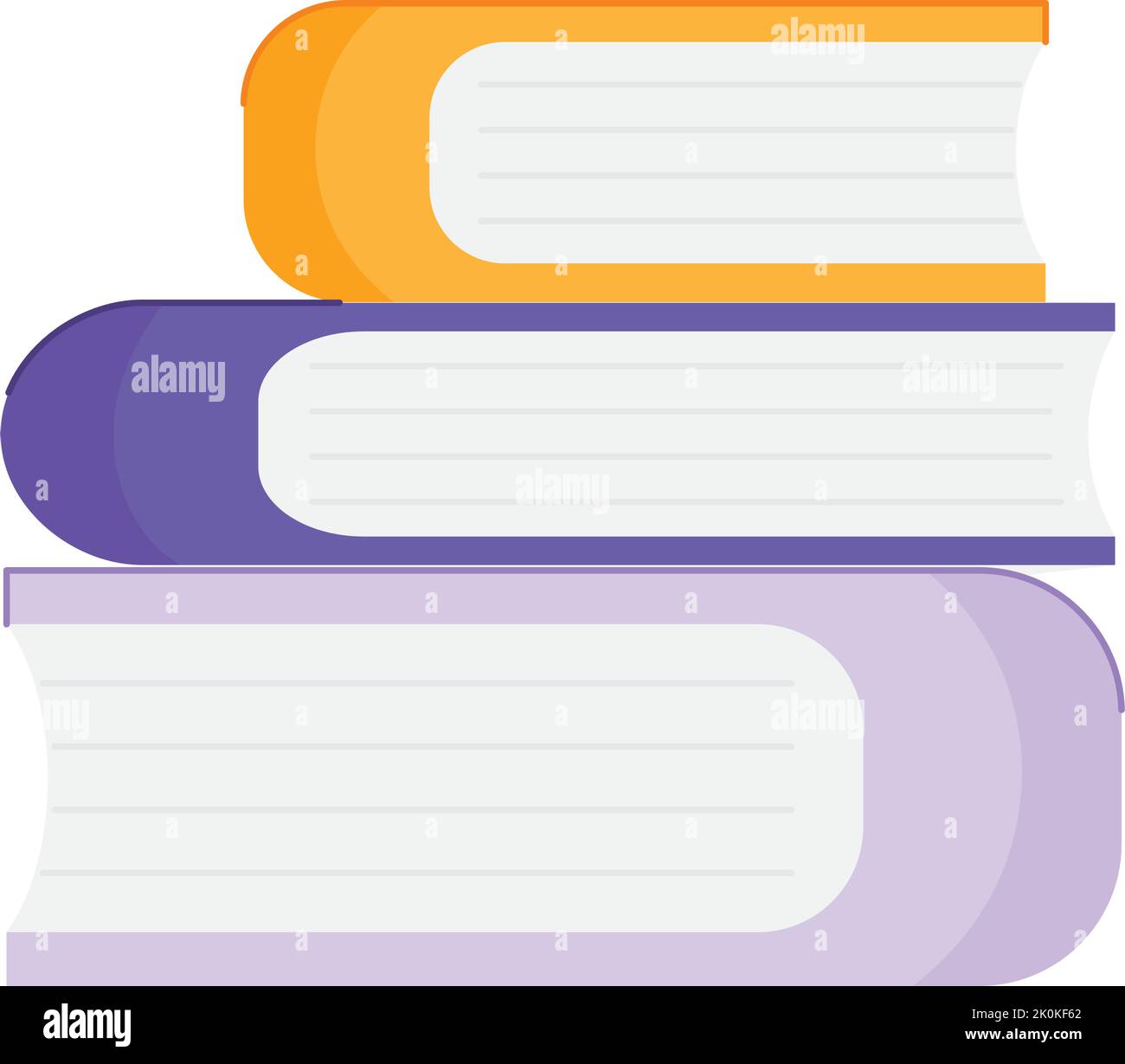 books stack design Stock Vector Image & Art - Alamy