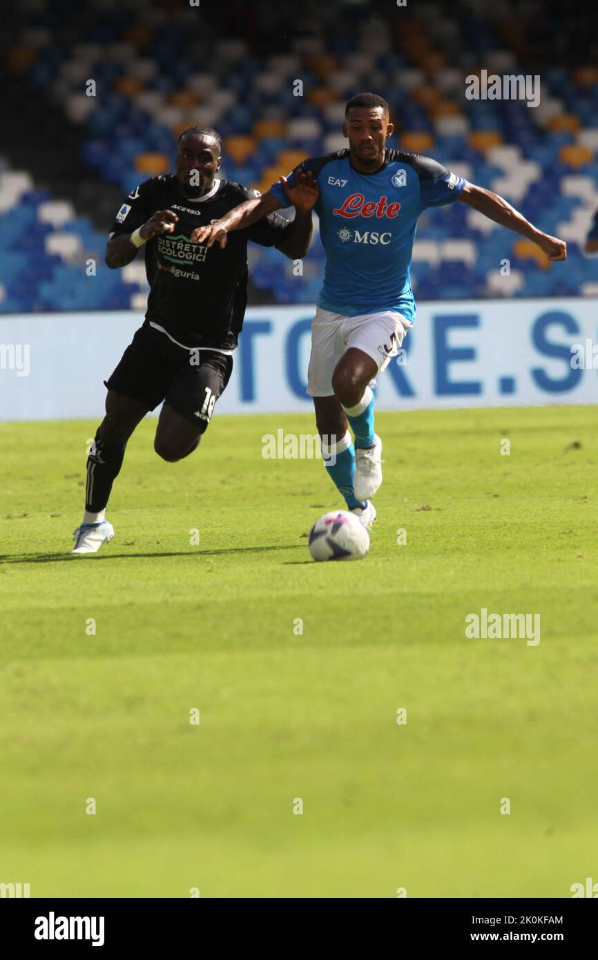 September 10, 2022, Napoli, Campania/Napoli, Italy: Action during ...