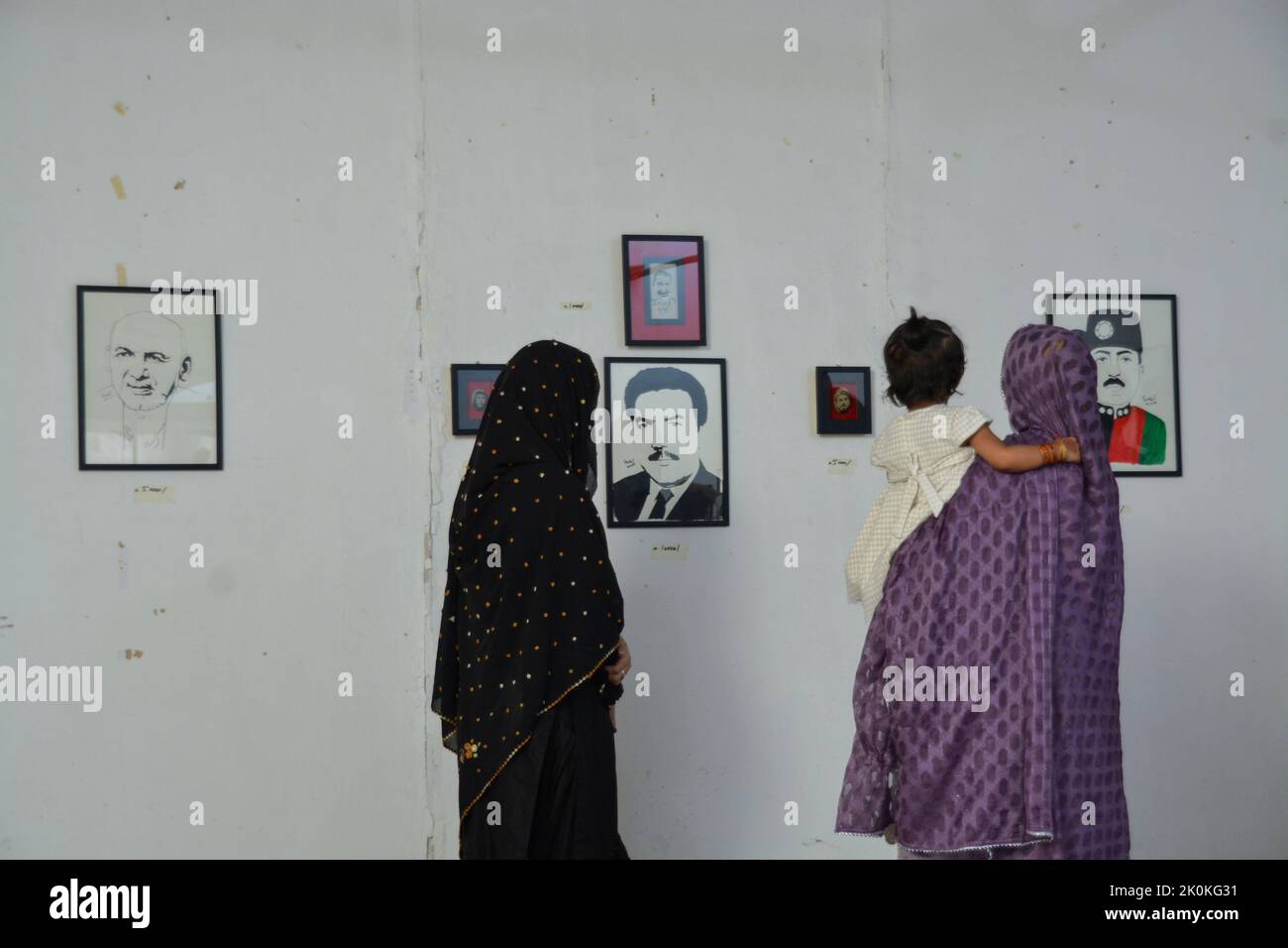 QUETTA, PAKISTAN. Sep 10-2022: A feminist Artist from Zhob District ...