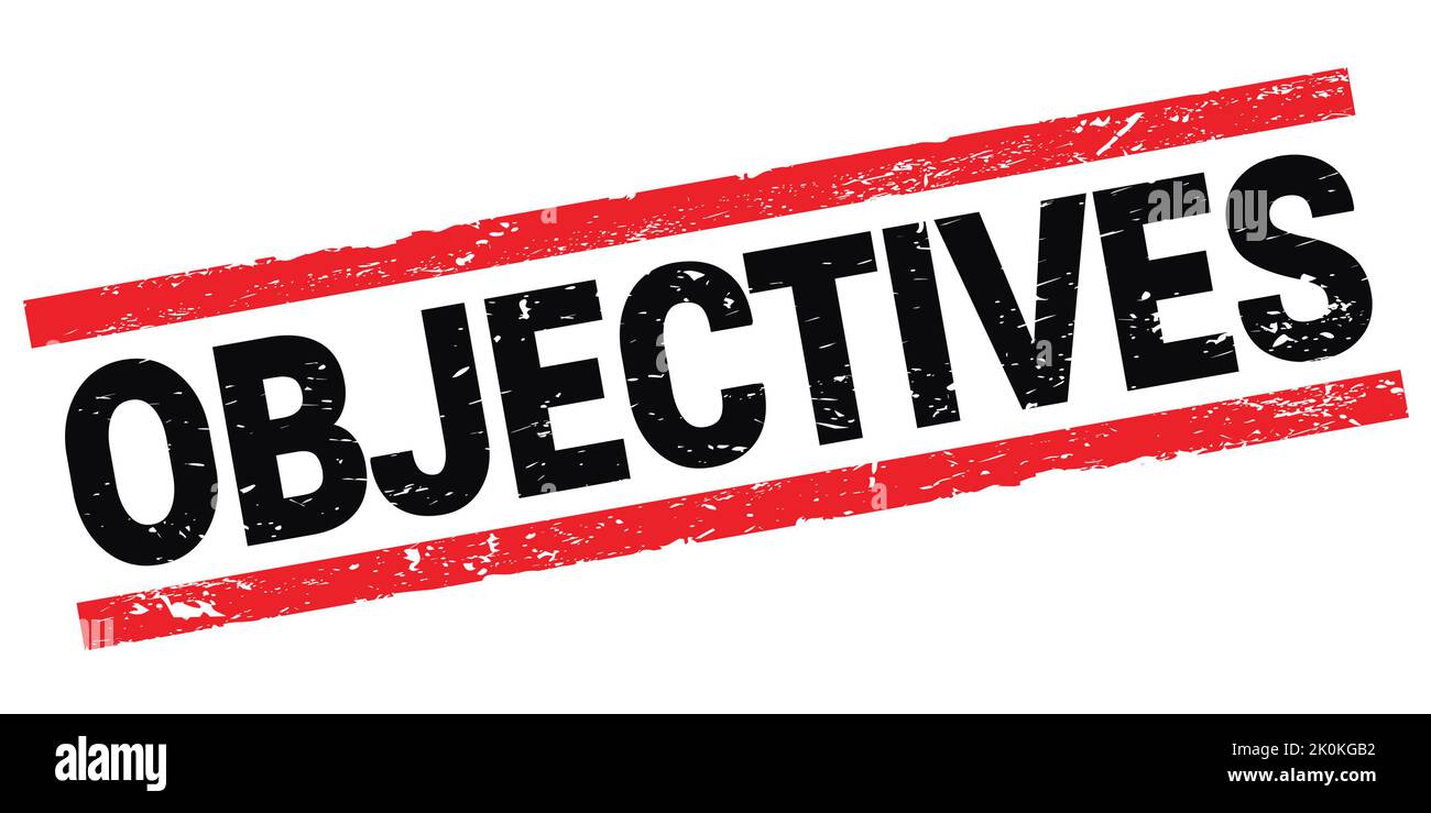 Objectives stamp hi-res stock photography and images - Alamy