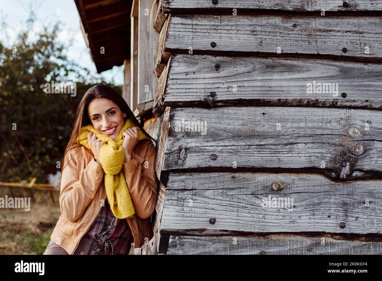 Cowgirl style young woman standing hi-res stock photography and images ...