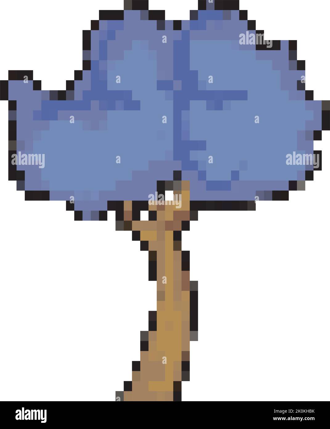 8-bits tree illustration Stock Vector Image & Art - Alamy