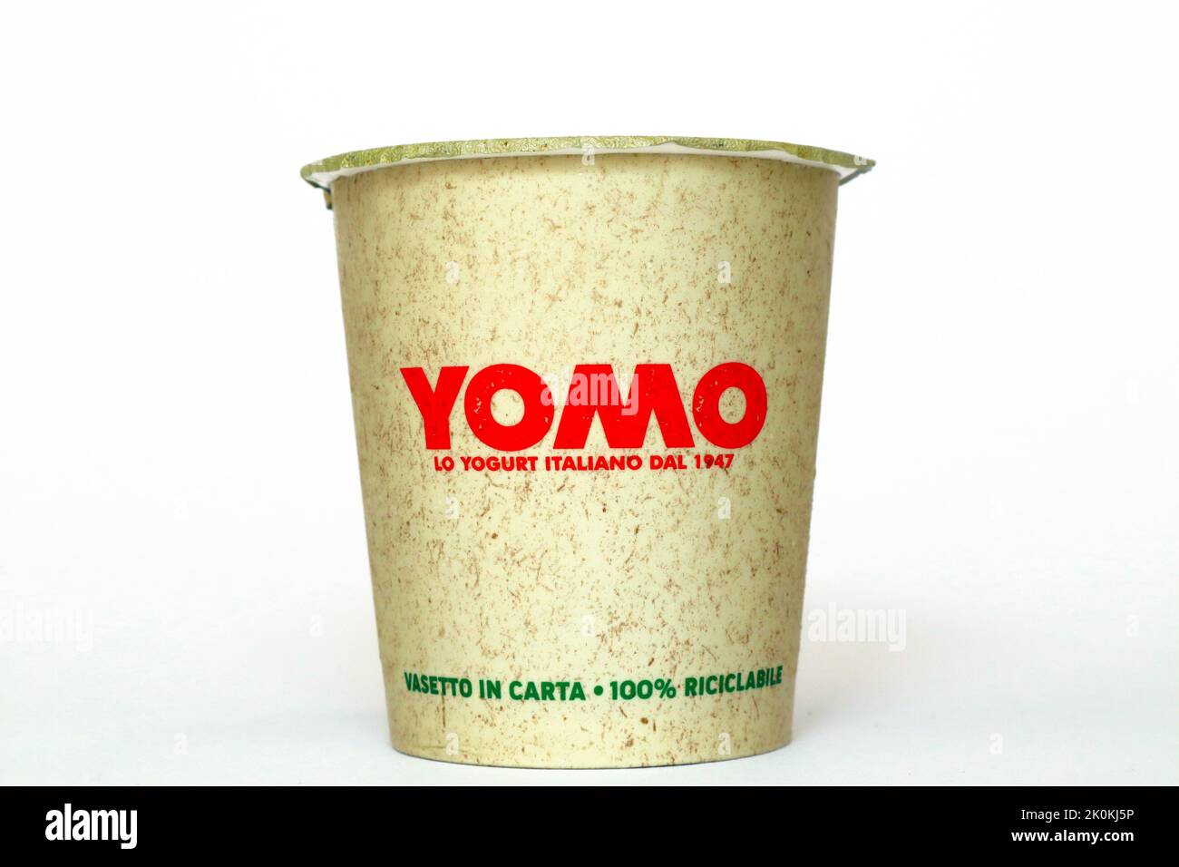 YOMO Italian Yogurt poduced by Granarolo - Italy Stock Photo - Alamy