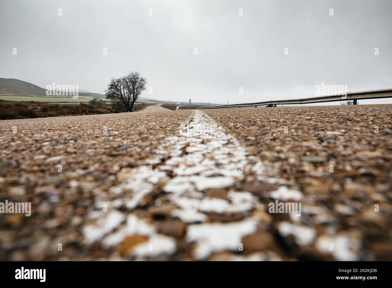 Low view of a road Stock Photo - Alamy