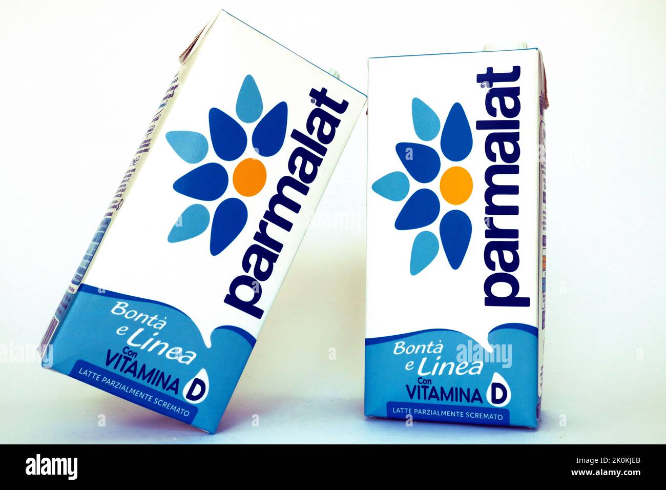 Parmalat Pasteurized Low Fat Italian Milk Stock Photo - Alamy